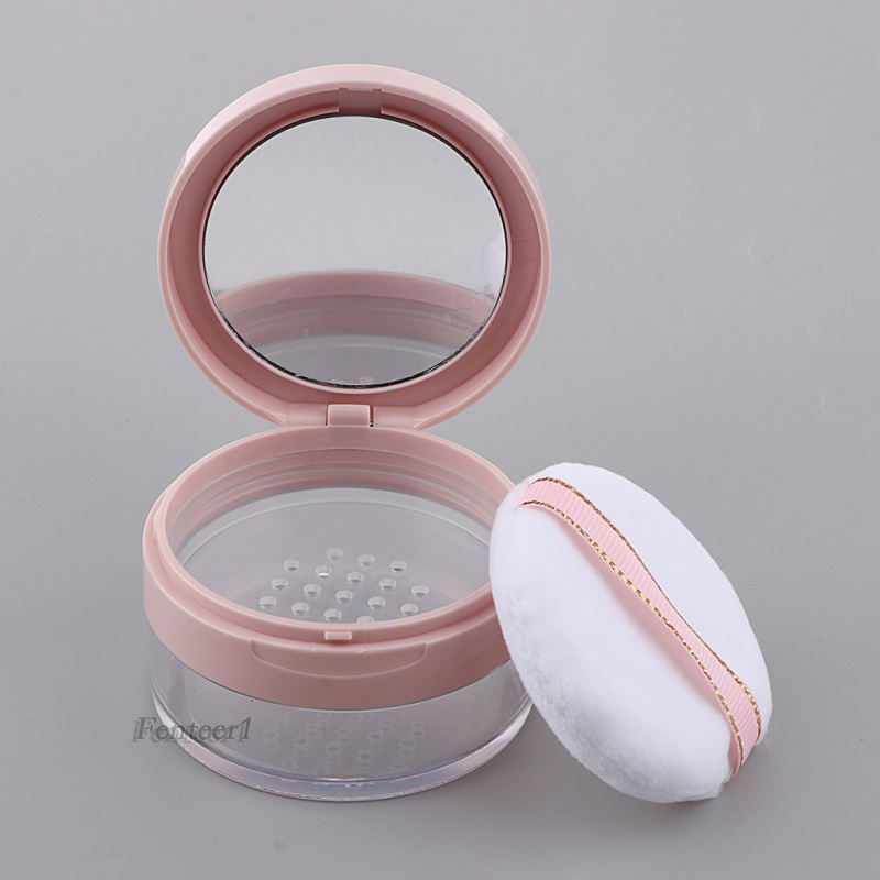 [Fenteer1efMY] Empty Loose Powder Case Blush Storage Container Talcum ...
