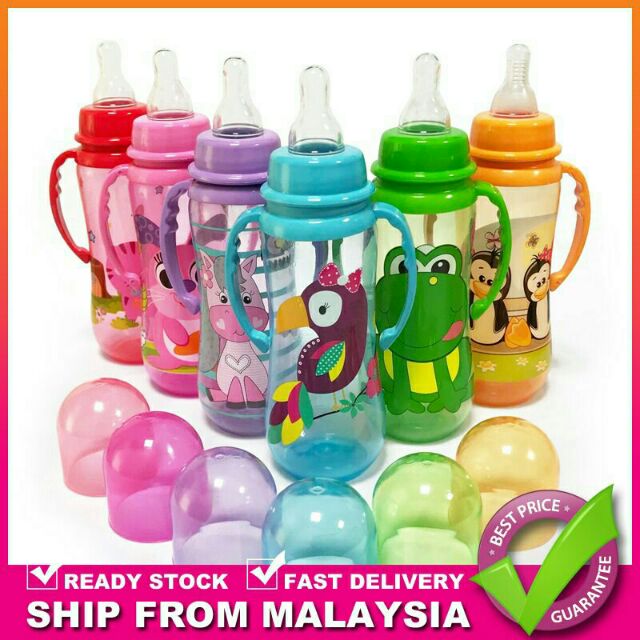 CLEAR STOCK!!! BOTOL SUSU TERLAJAK MURAH: SUPER CUTE 9oz (BOTOL PUTIH ...