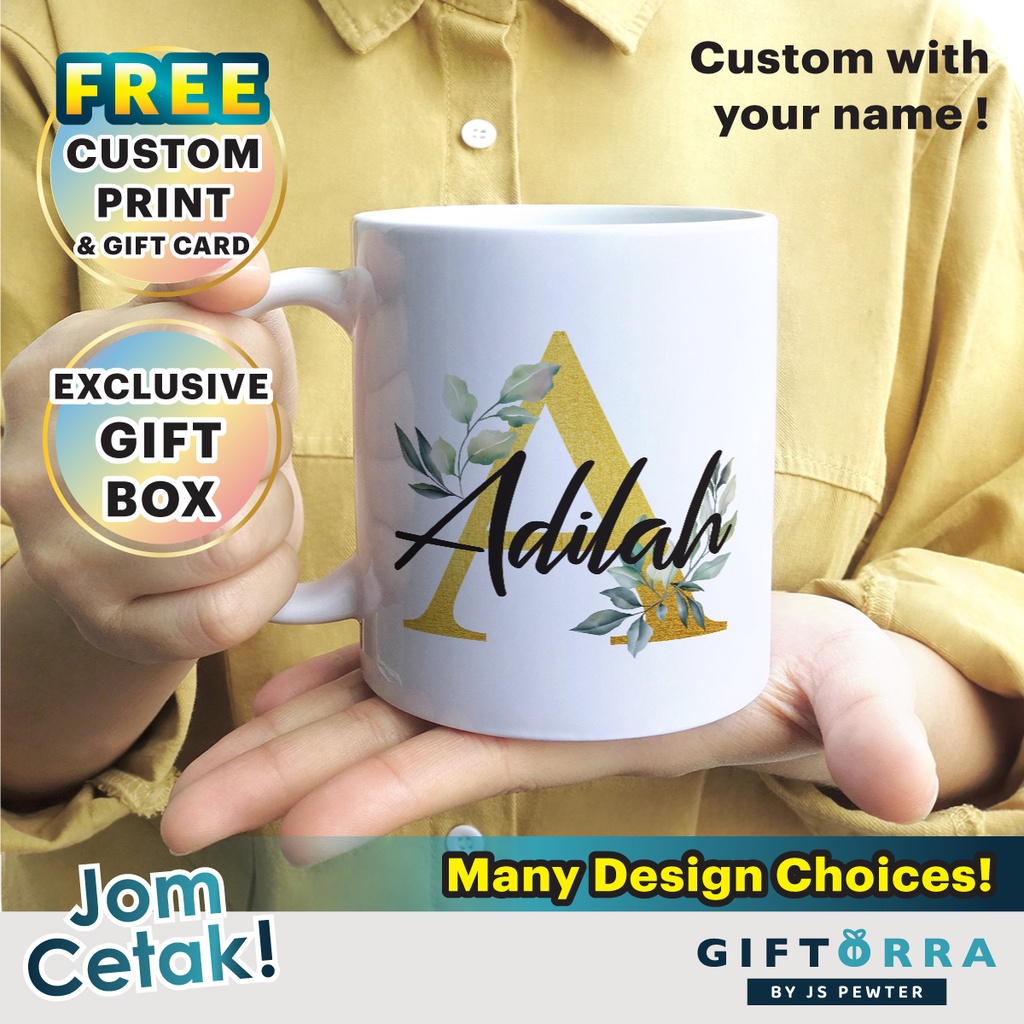[Gift Box] Personalised Mug | Custom Made Ceramic Mug | Customize Mug ...