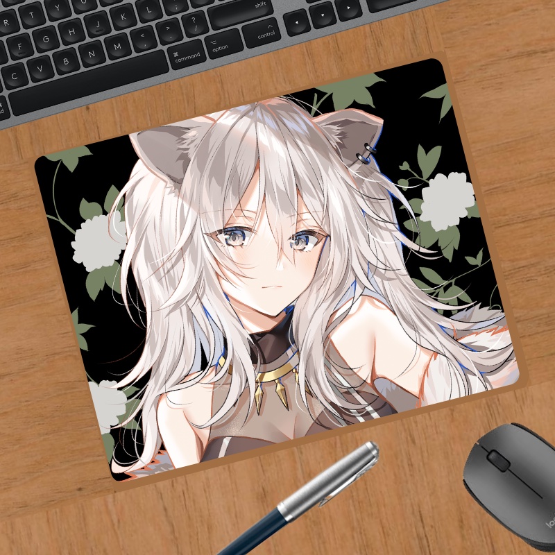 HOLOLIVE Shishiro Botan Mouse Pad 狮白牡丹滑鼠垫 | Shopee Malaysia