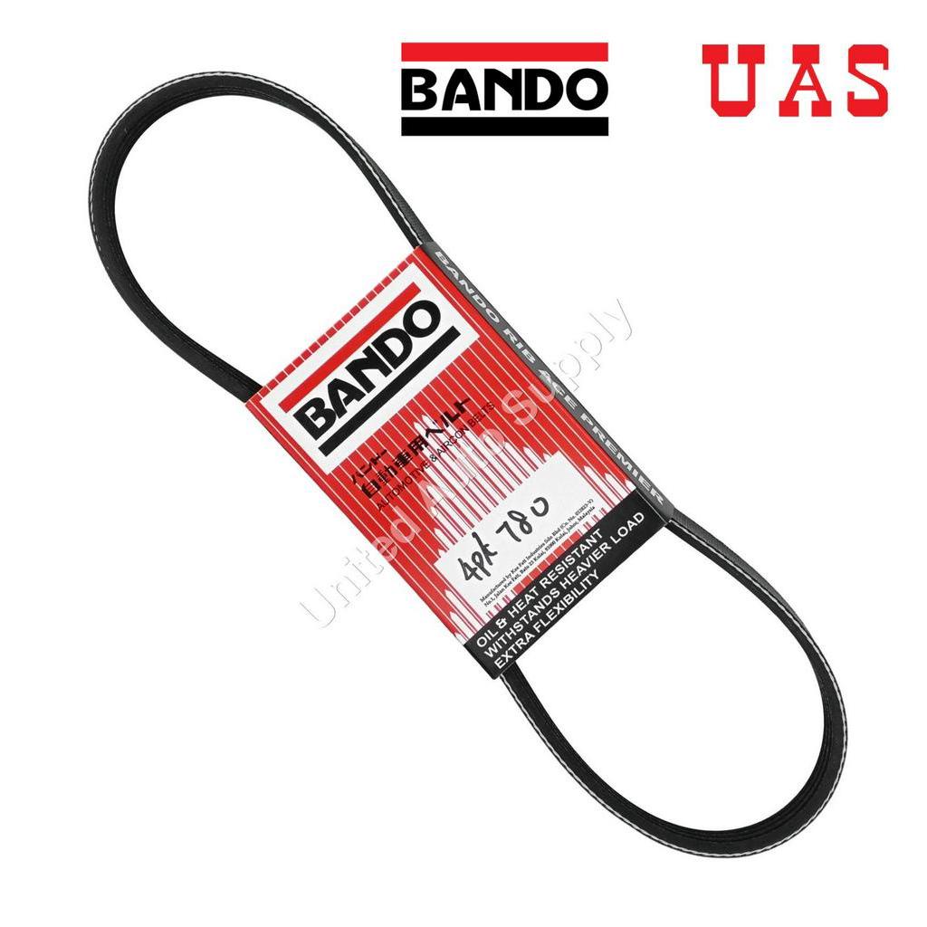 BANDO Fan Belt 4PK780 For PERODUA Kembara, PROTON Wira, Satria, Putra ...