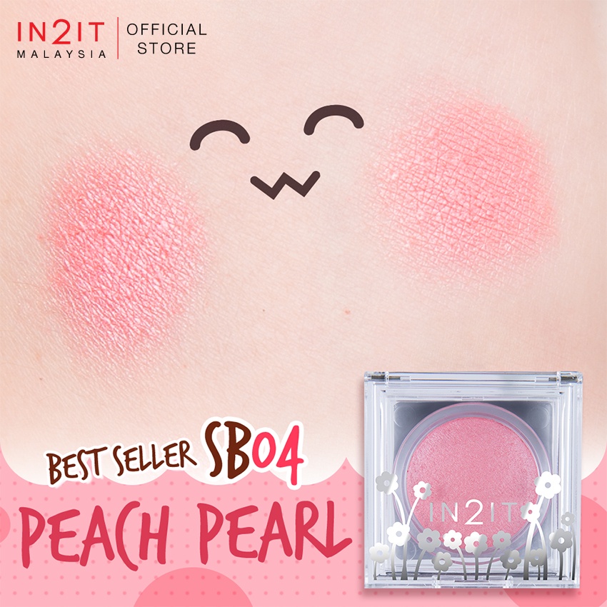 IN2IT Sheer Shimmer Blush 4g (SB) | Shopee Malaysia