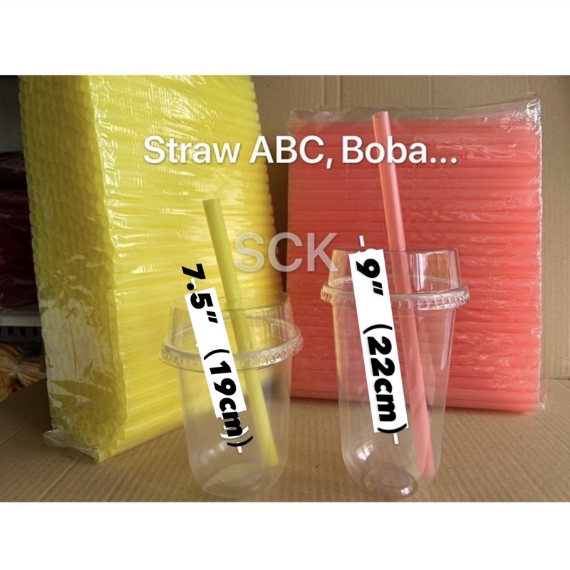 🔥Straw Air Boba, ABC (Lobang Besar) | Shopee Malaysia
