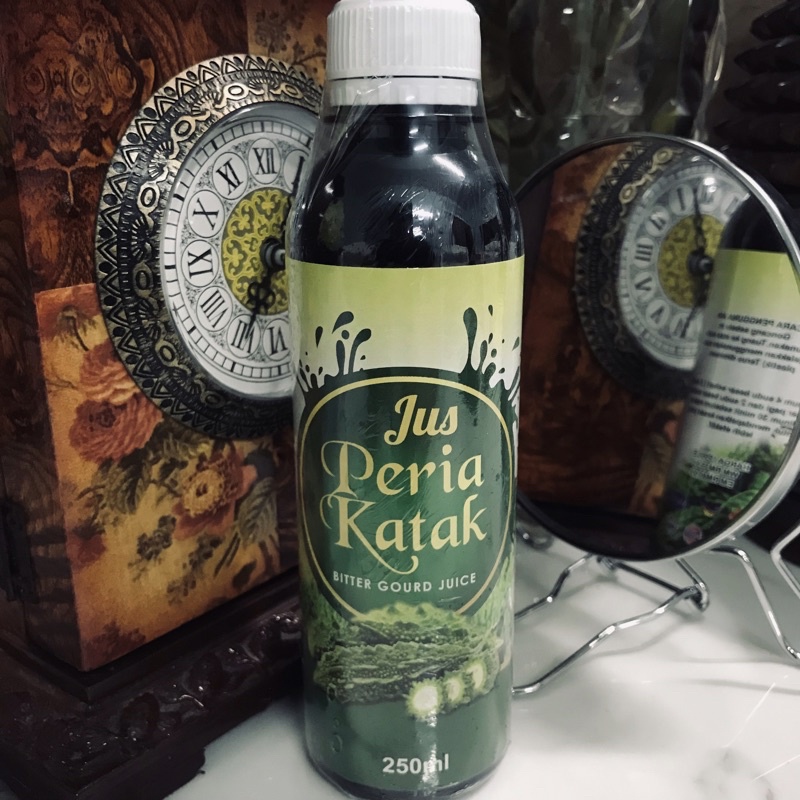 JUS PERIA KATAK ORIGINAL VIRAL RAWATAN KENCING MANIS 250ML | Shopee ...