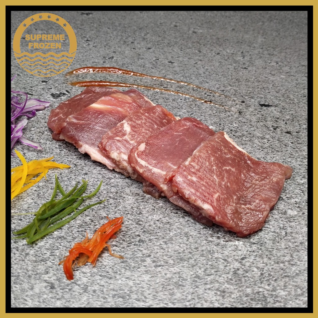 IMPORTED BEEF TENDERLOIN SLICE - INDIA [500G] | Shopee Malaysia