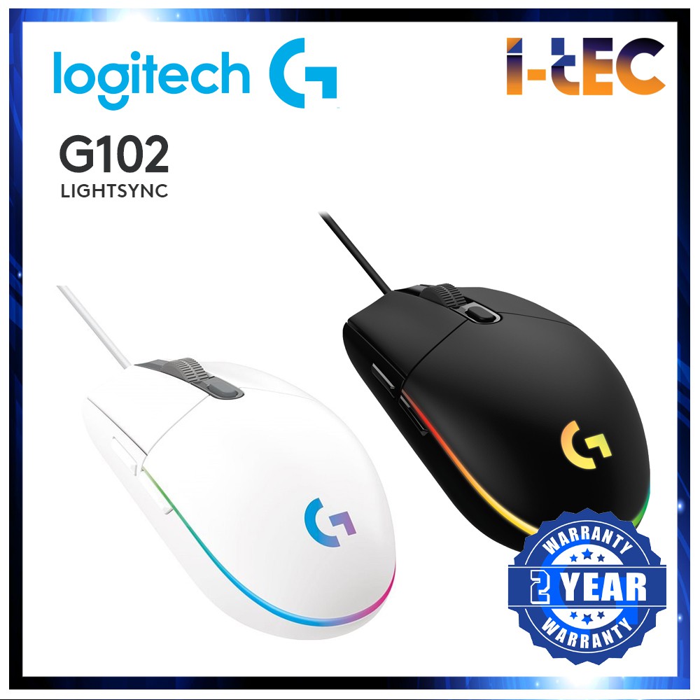 Logitech G102 LIGHTSYNC Gaming Mouse | Shopee Malaysia