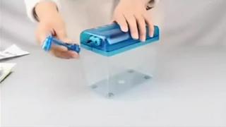 Mini Paper Shredder Privacy Protection Manual Hand Crank Confidential ...