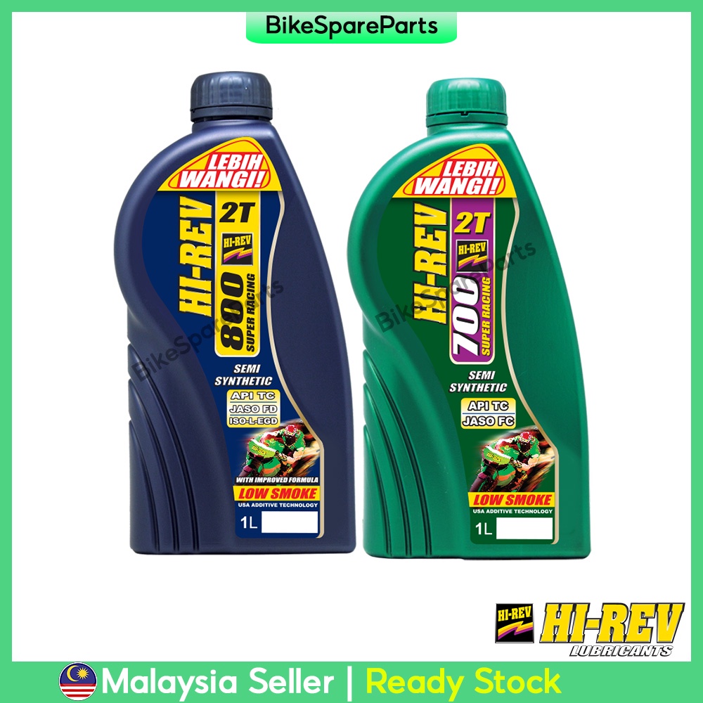 HI-REV 2T 700 800 Semi 100% Original 1L Hi Rev Hirev | Shopee Malaysia