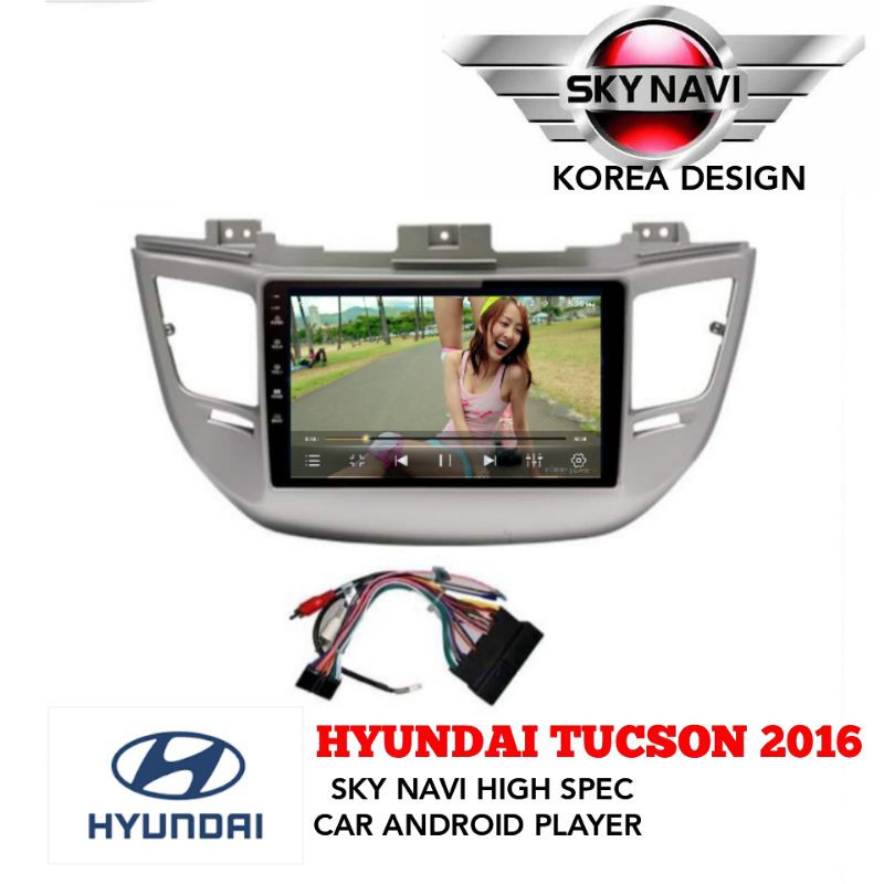 HYUNDAI TUCSON 2016 - 2019 CAR ANDROID PLAYER #HYUNDAI #TUCSON #ANDROID ...