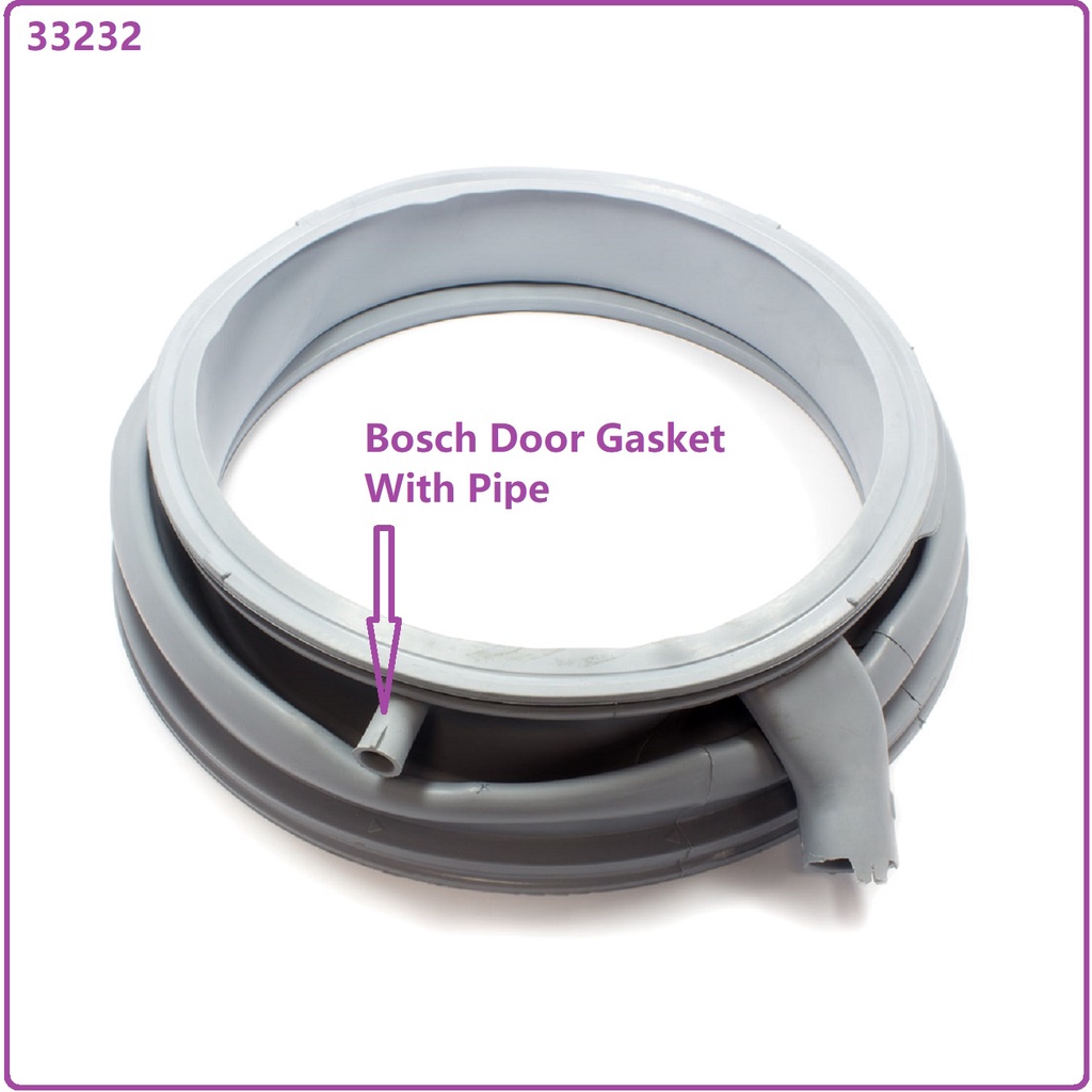Bosch WAS24468ME WAS28448ME Door Gasket with Pipe for washing machine ...