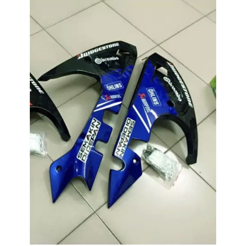 YAMAHA Y15ZR V1 V2 LOWER COVER BELLY PAN BELLYPAN YAMAHA Y15 BAJAK ...