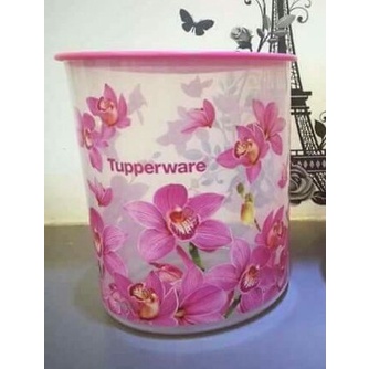 [LIMITED EDITION] Tupperware Orchid Elegant One Touch Canister 4.3L (1pc) | Shopee Malaysia