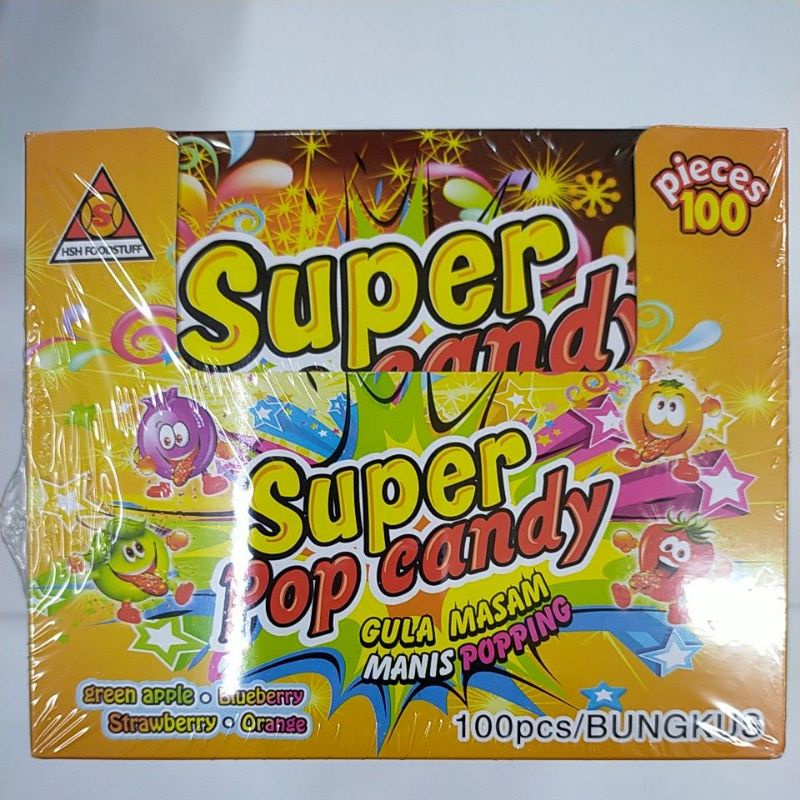 🔥READY STOCK🔥 super popping candy 100pcs | Shopee Malaysia