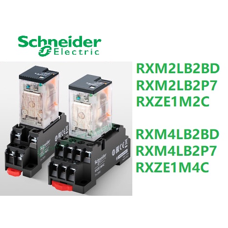 SCHNEIDER RXM (14PIN) RELAY & SOCKET RXM4LB2BD RXM4LB2P7 RXZE1M4C | Shopee Malaysia