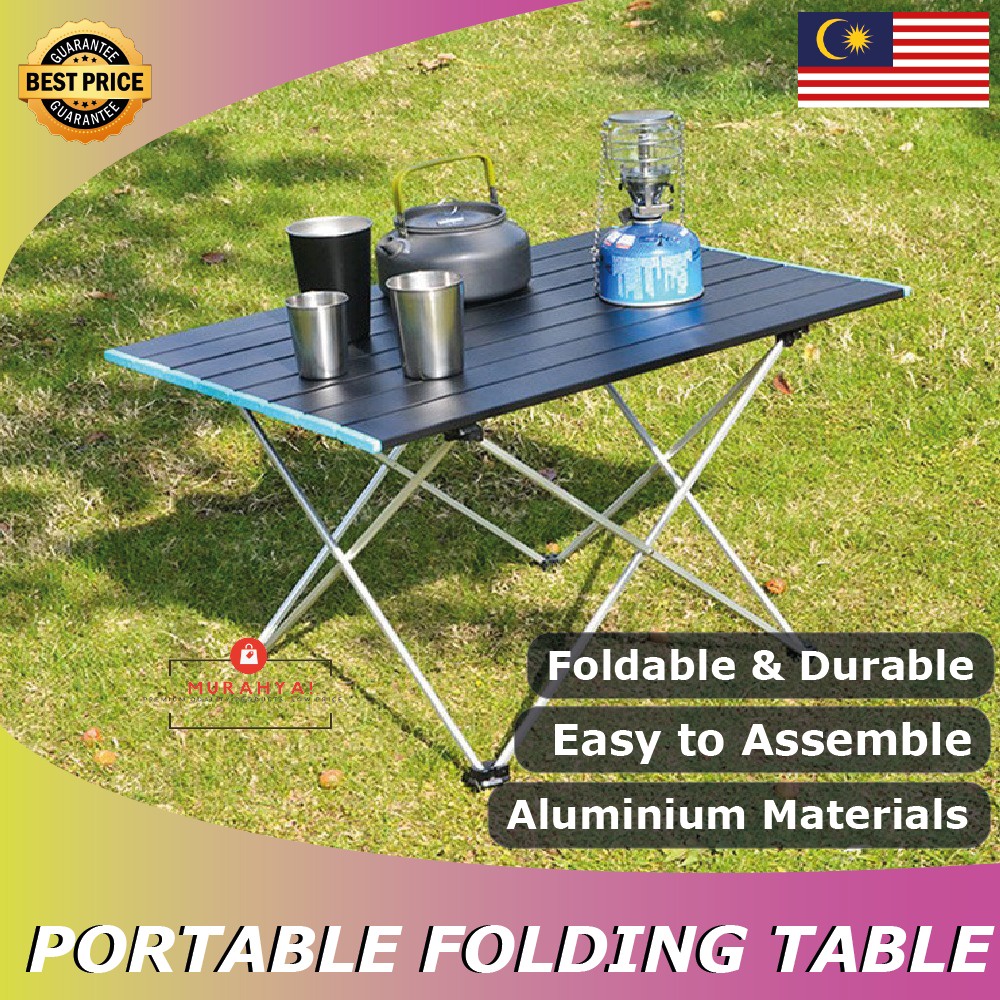 Meja camping lipat Portable table camping foldable table portable ...