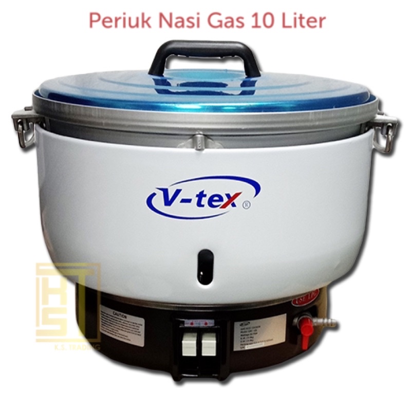 🔥Bubble Wrap🔥COD🔥 Periuk Nasi Gas V-tex 10 Liter / Gas Rice Cooker V ...