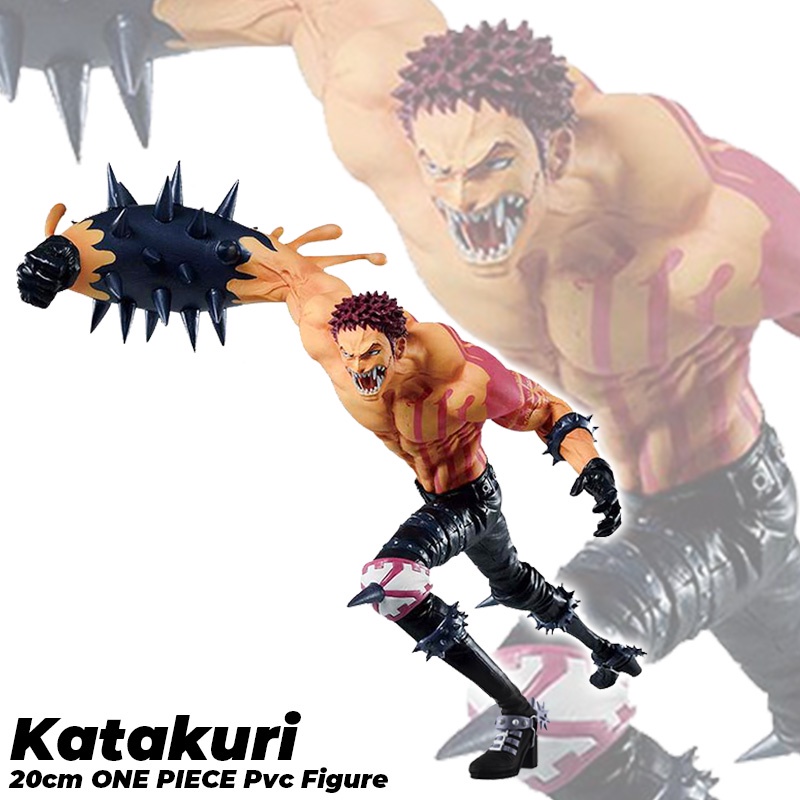 Anime ONE PIECE Charlotte Katakuri Pvc Figure | Shopee Malaysia