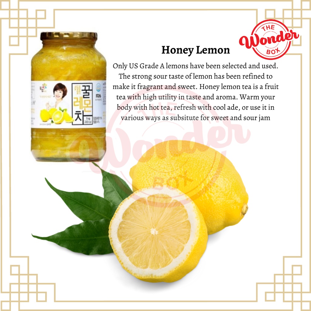 HALAL MADE IN KOREA | Korean Kotsam Honey Pomegranate, Lemon, Plum ...