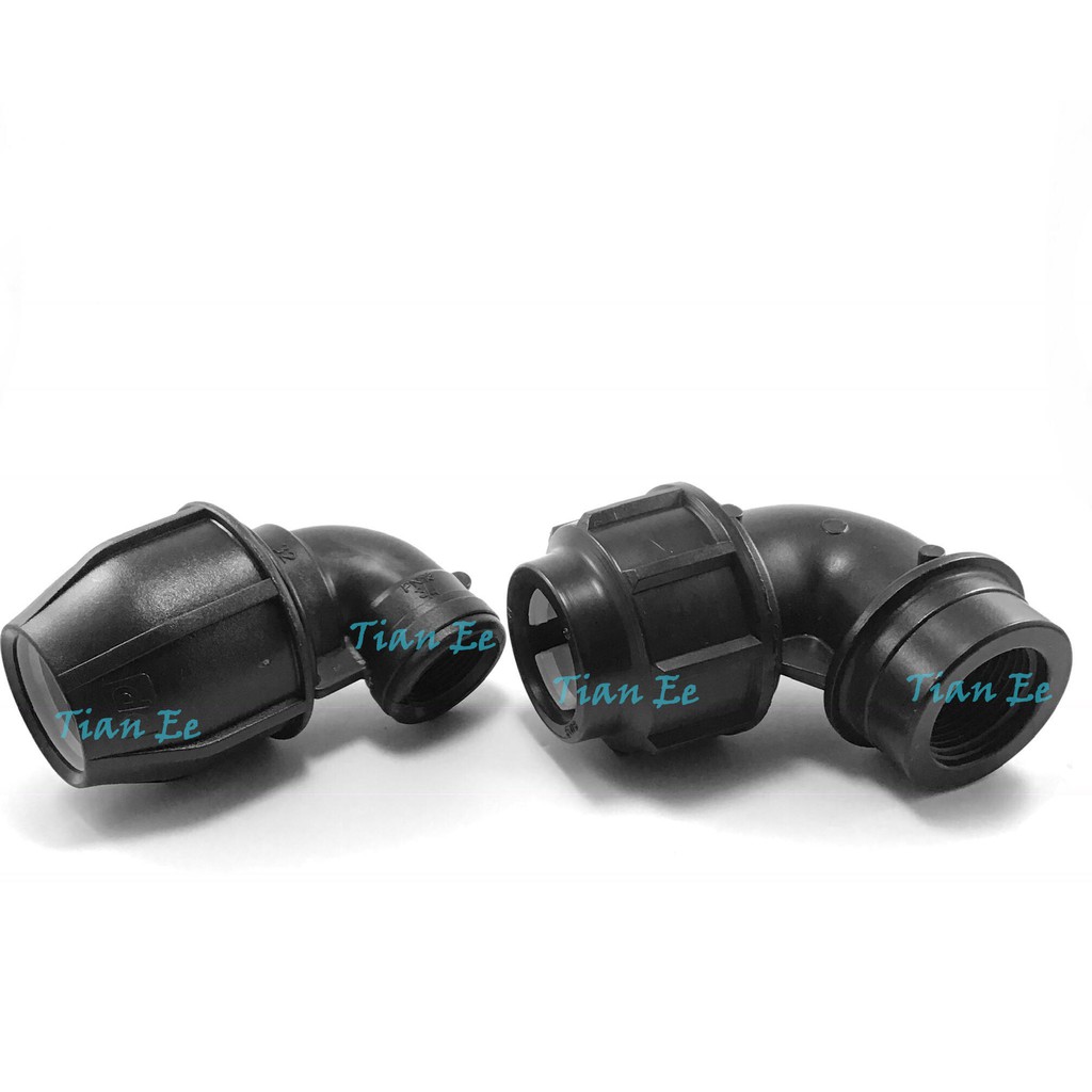 TIANEE Elbow Thread Inside (Female) (32mm x 1/2" ~ 1") | Shopee Malaysia