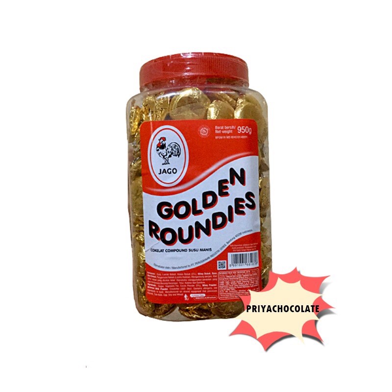 Golden Roundies 1kg Jar | Shopee Malaysia