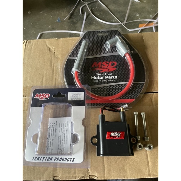 MSD racing ignition Plug coil fuel injection,CARBURETOR MODEL | Shopee ...