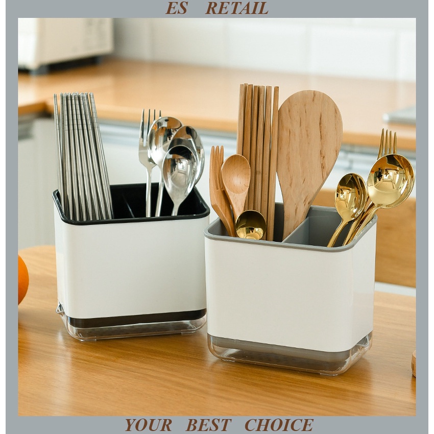 Cutlery drainer Cutlery holder Square Cutlery drainer Spoon holder ...