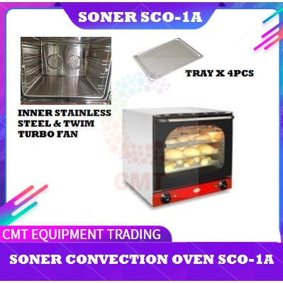 ready stock SONER SCO-1A CONVECTION OVEN | Shopee Malaysia