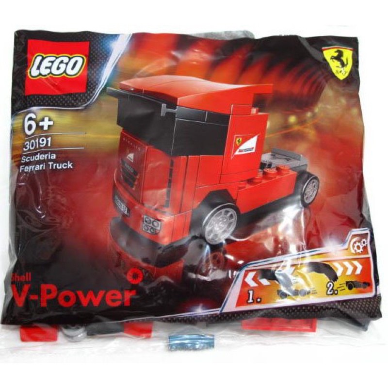 LEGO 30191 Scuderia Ferrari Truck. | Shopee Malaysia
