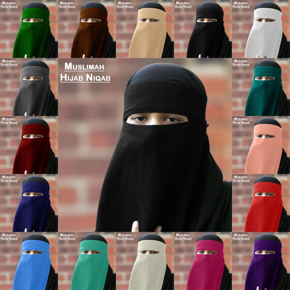 Purdah Niqab Muslimah – Ready Stock | Shopee Malaysia