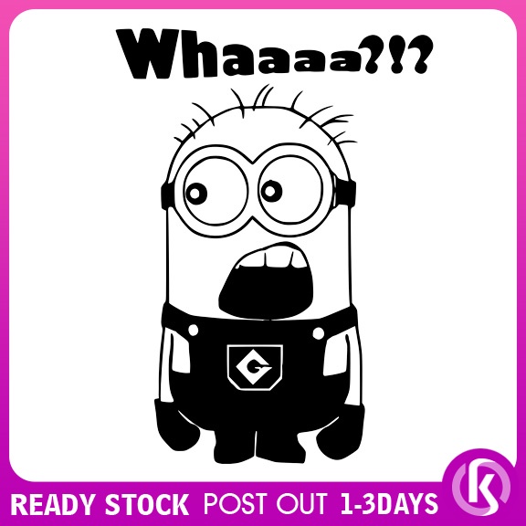 Funny cartoon Car Walls Windows Sticker Graphic Vinyl Car Sticker ...