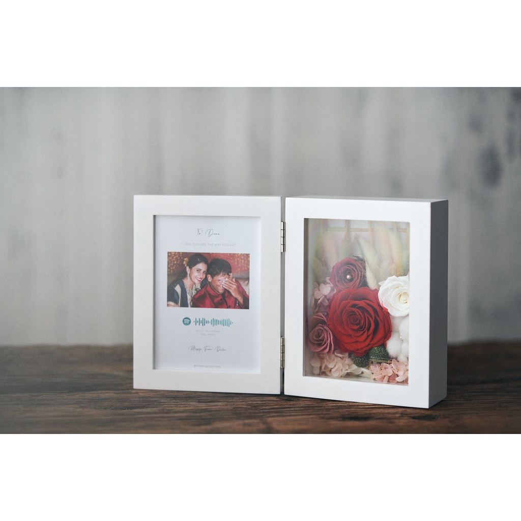 Faith Love - Preserved Flower Frame Box | Shopee Malaysia