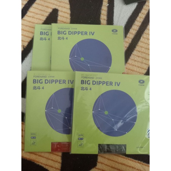 Yinhe Big Dipper IV table tennis ping pong pro rubber | Shopee Malaysia