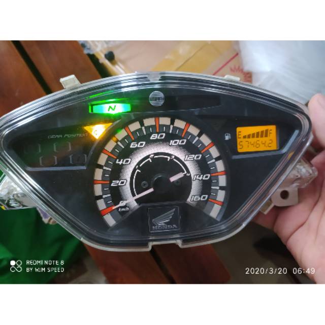 Supra x 125 batman speedometer speedometer Second Original | Shopee ...