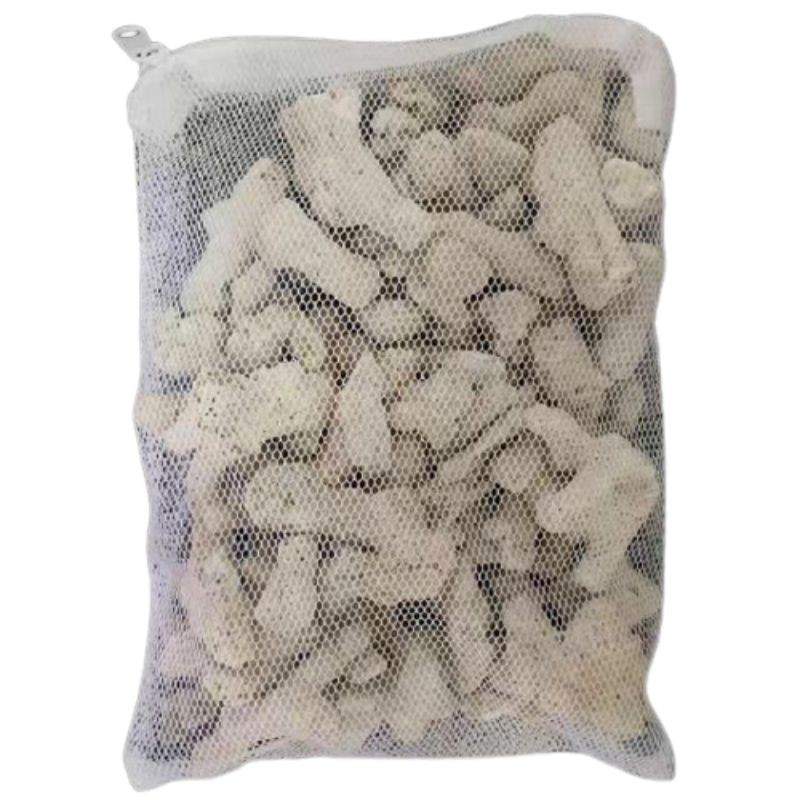 Aquarium Coral Stone Filter Media 500g With net bag Fish Tank Coral ...