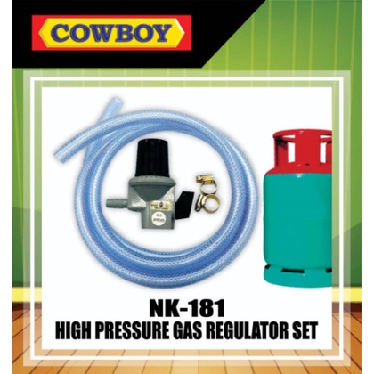 GETAH GAS SET W/SIRIM LPG / HPG Regulator with Transparent Hose & Hose ...