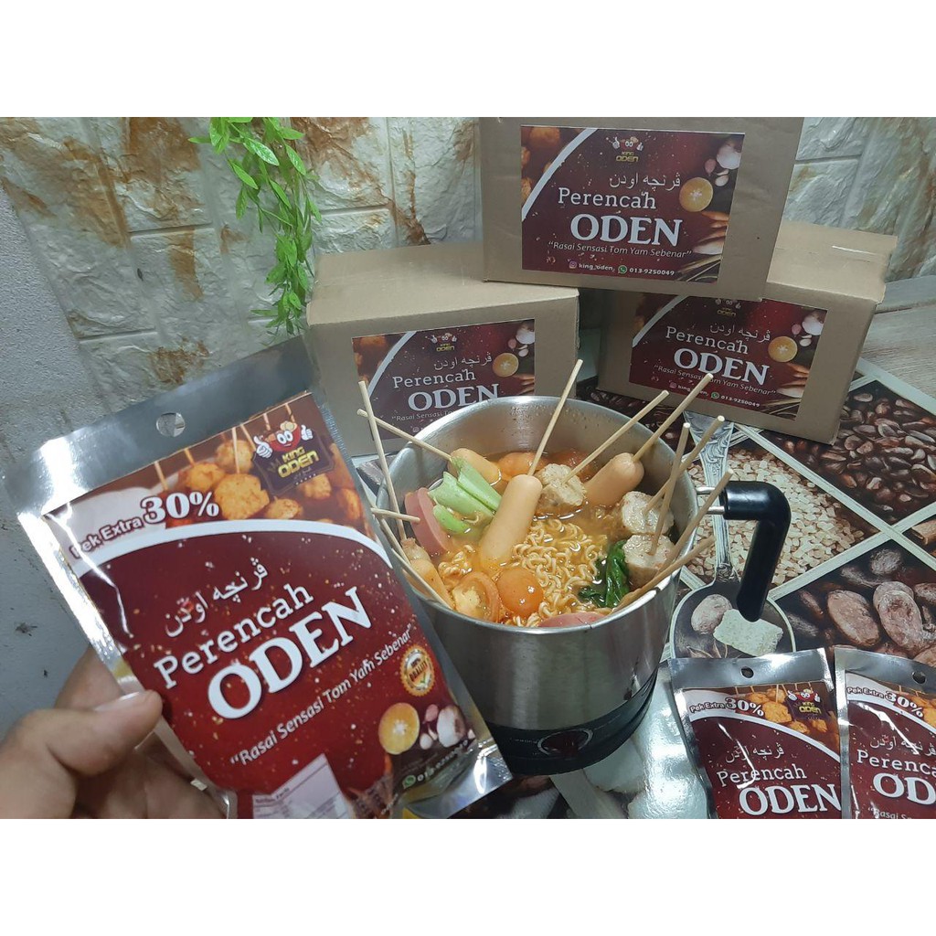 PERENCAH ODEN VIRAL PALING SEDAP by King Oden (130g) | Shopee Malaysia