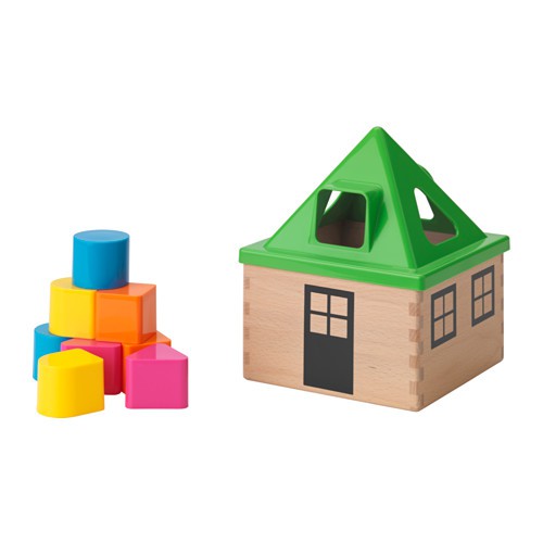IKEA MULA Shape Sorter (multicolor) | Shopee Malaysia