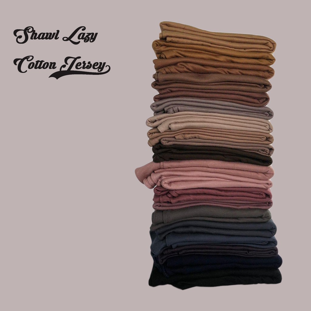 Shawl malas cotton jersey/Shawl Murah | Shopee Malaysia