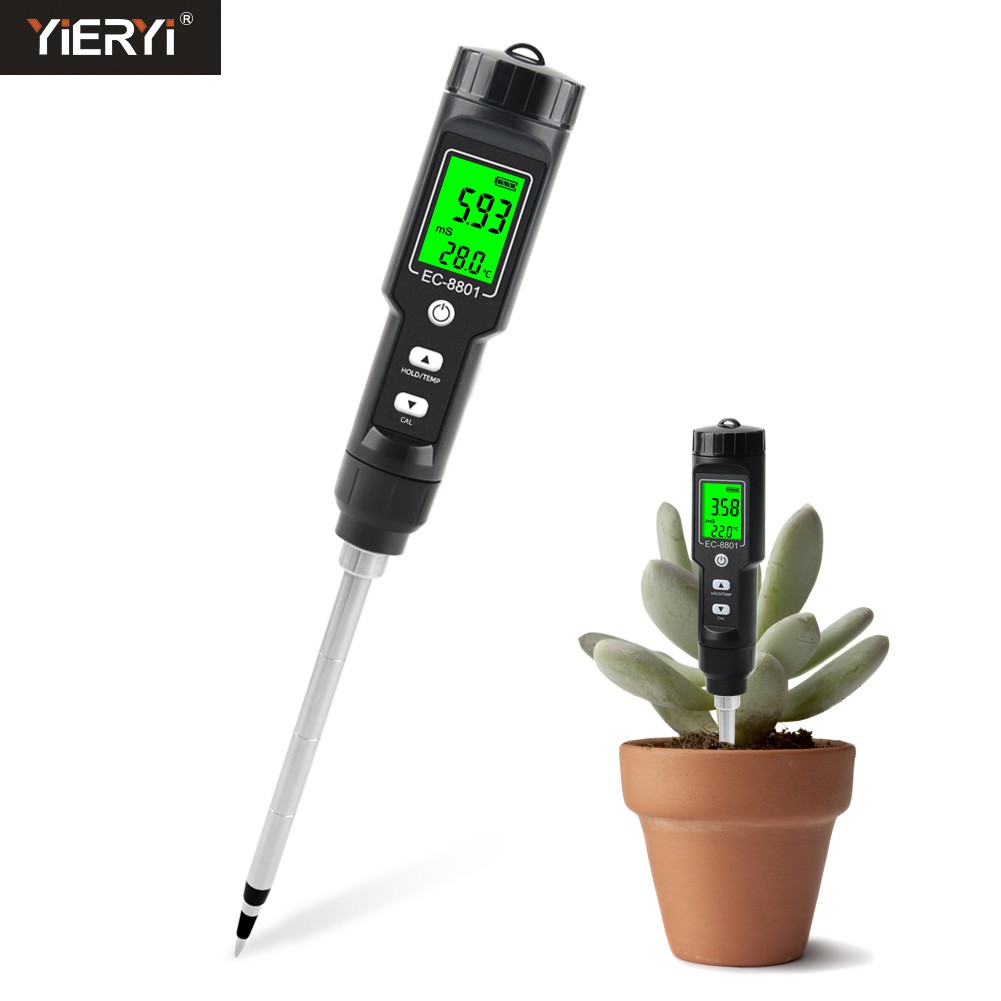 New product soil tester EC-8801 soil EC/temperature tester portable ...