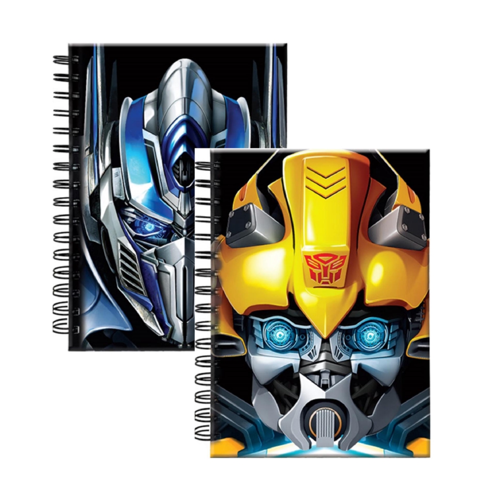 Transformers The Last Knight A5 Hard Cover Notebook Set - Optimus ...