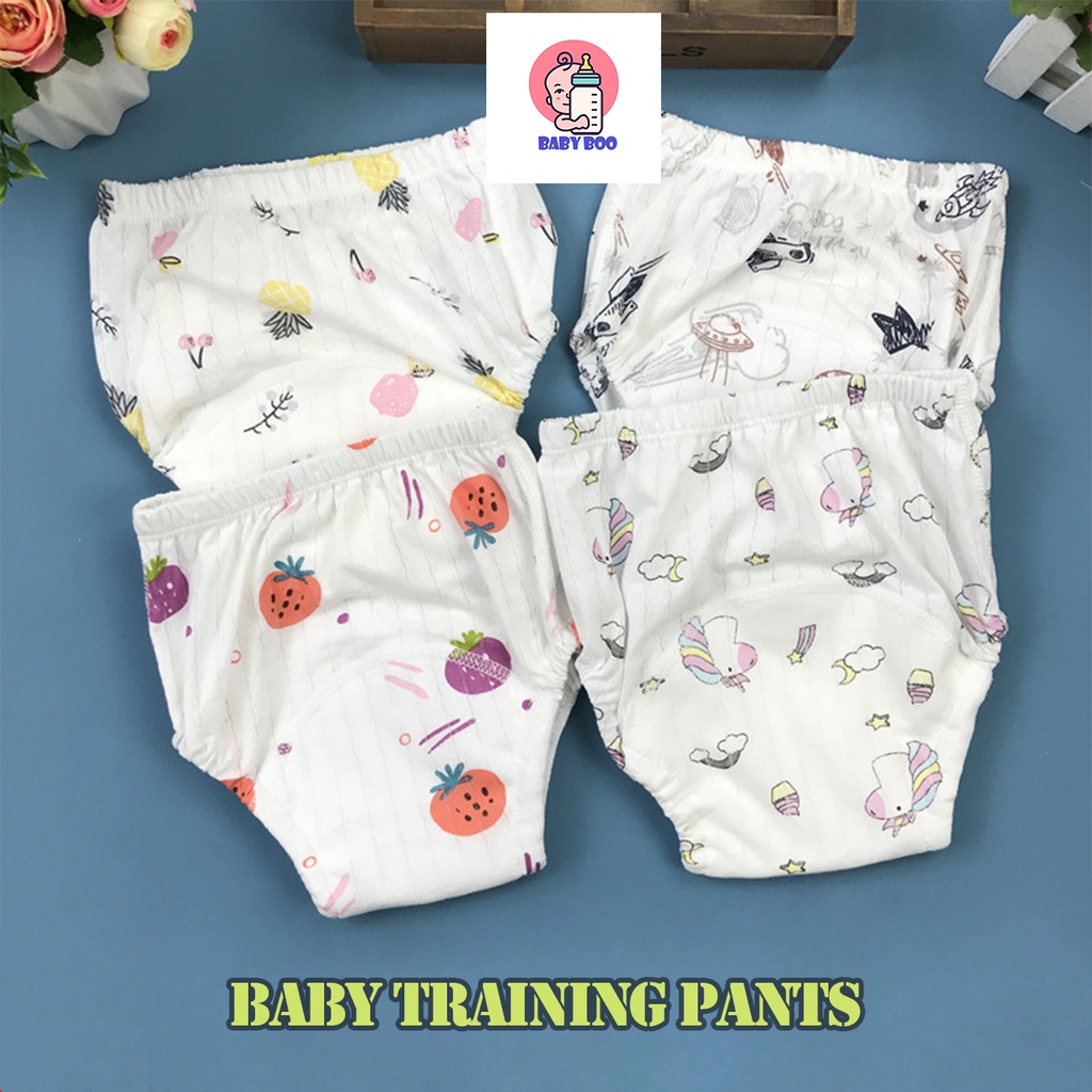 Kids Potty Training Pants Baby Underwear Toilet Cloth Diaper Pant with ...