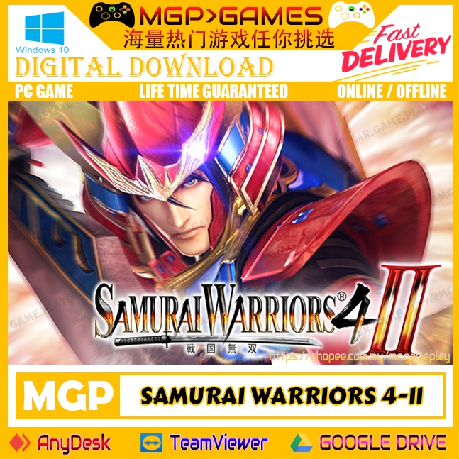 SAMURAI WARRIORS 4-II / PC GAME / GAMING / OFFLINE / ALL DLC / SINGLE ...