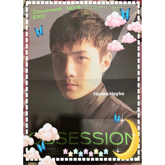 Sehun Folded Poster (BOOKED) | Shopee Malaysia