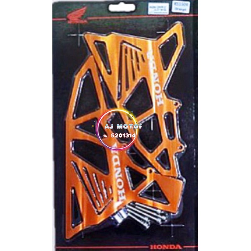 RS150 V1 V2 V3 SIDE ENGINE COVER CNC ALLOY HONDA RS150R RS ENJIN CASING ...