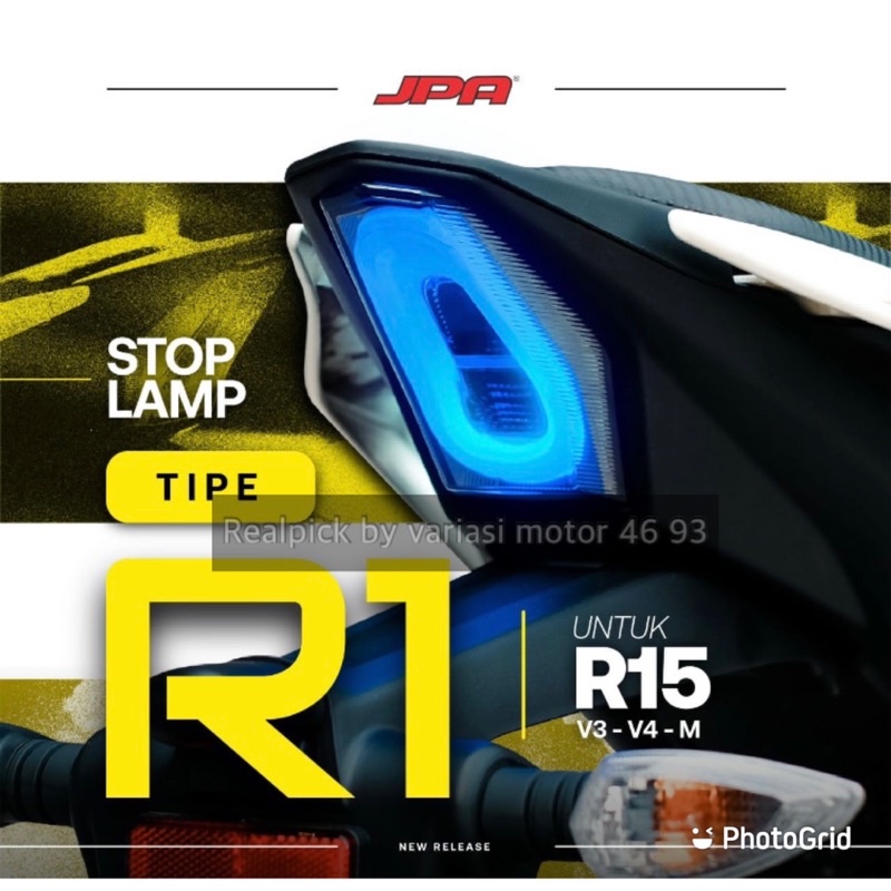 Stop lamp r15 v3 all new r15 vva jpa type R1 stop lamp all new r15 v4 ...
