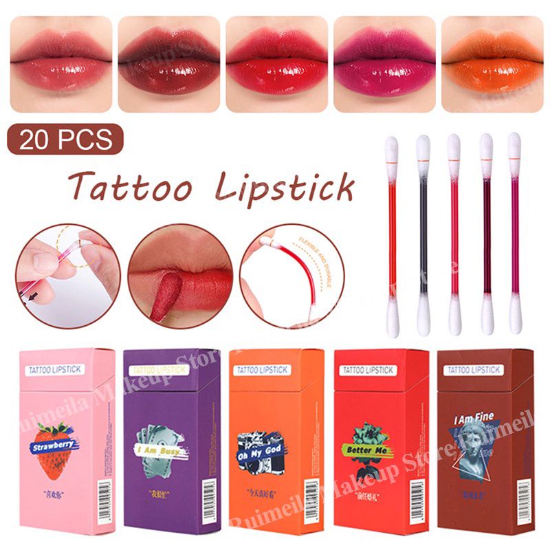 viral tattoo lipstick | Shopee Malaysia