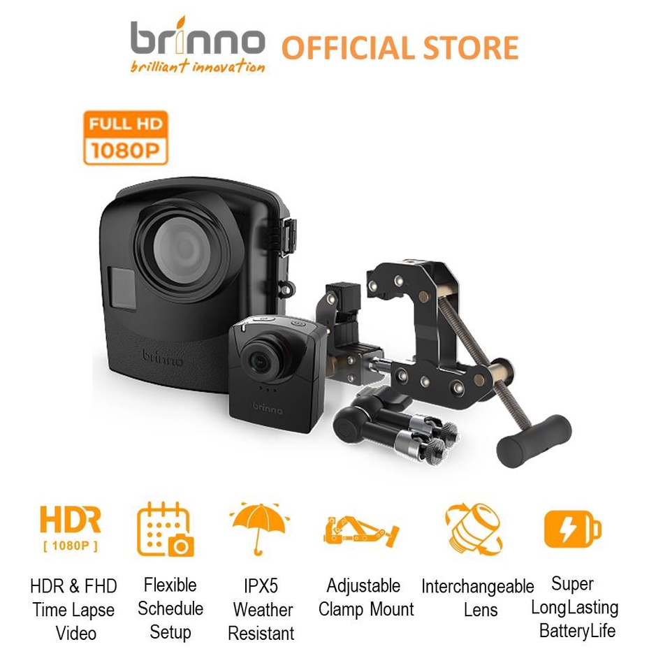 Brinno BCC2000 Construction Time Lapse Trio Bundle Pack - Full HD 1080P ...