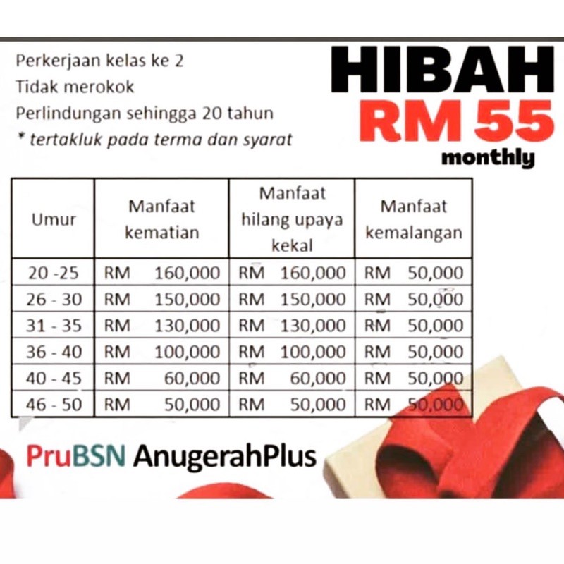 HIBAH prudential Bsn takaful | Shopee Malaysia