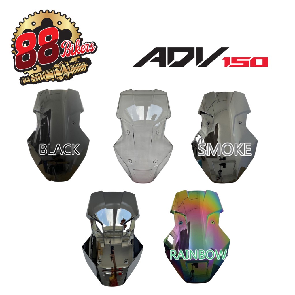 HONDA ADV 150 160 WINDSHIELD VISOR DESIGN ORIGINAL | Shopee Malaysia