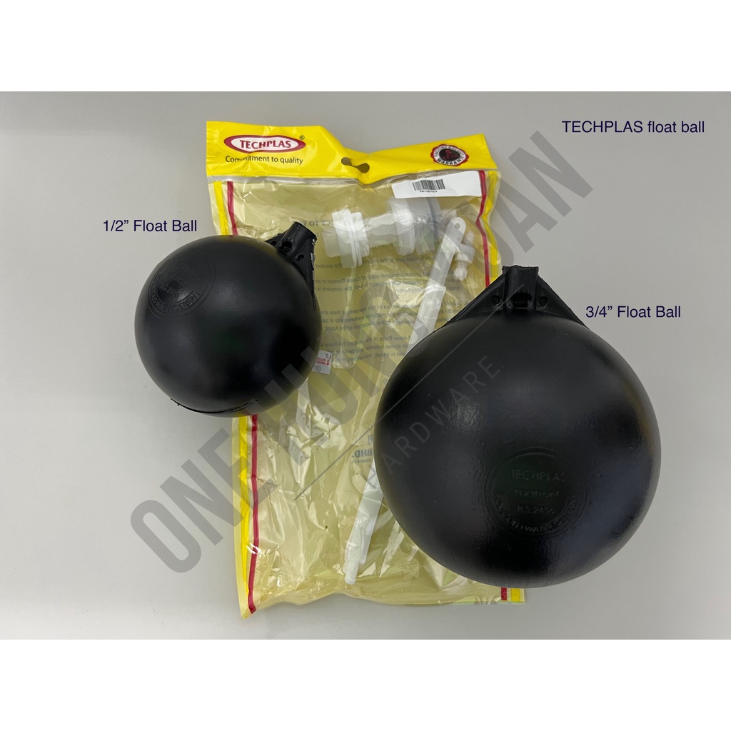 Techplas PVC Float ball | Float ball | Float Valve 1/2", 3/4" [100% ...